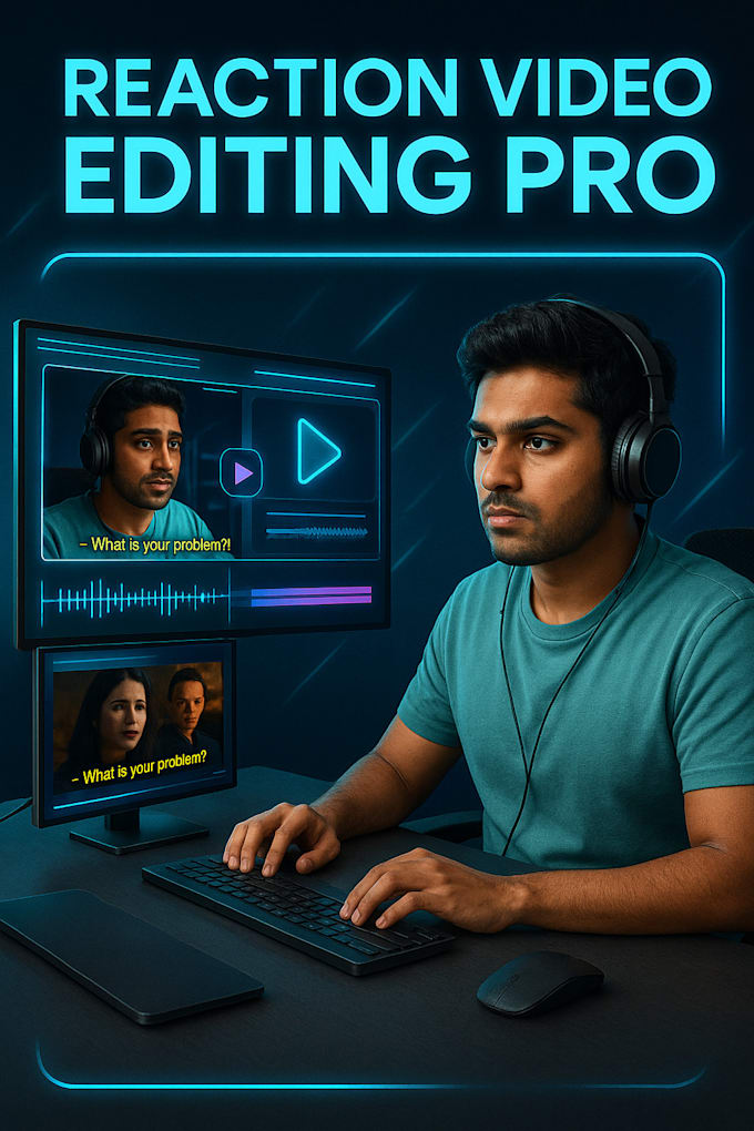 Edit your reaction videos like game reactions and movies by Joscute ...