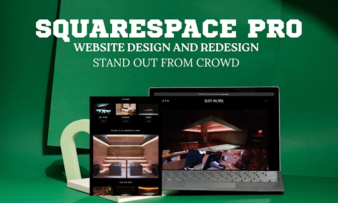 Develop squarespace website design or redesign, website development ...