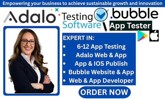 Launch your dream app mvps with bubble io adalo flutter flow pro google play by Micahsdfghj | Fiverr