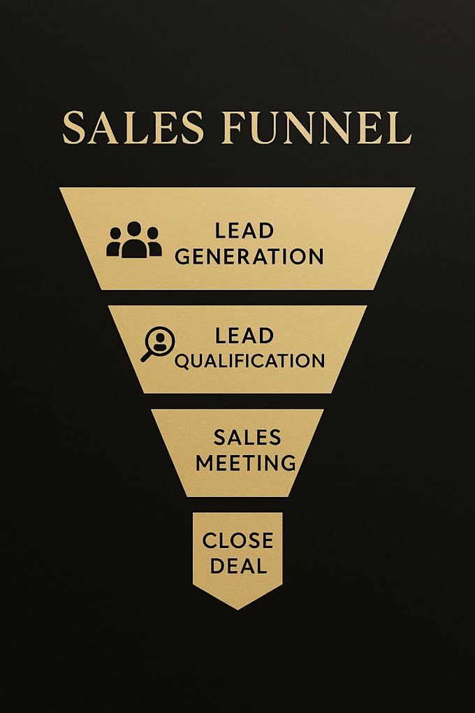Create a visual sales funnel and automation workflow for your business ...
