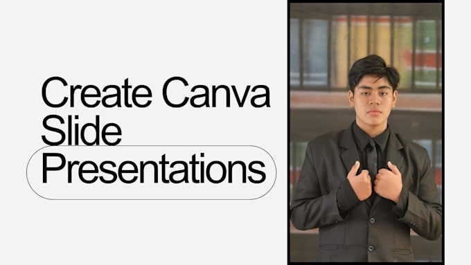 Design clean canva slide presentations from your content by Kenji08 | Fiverr