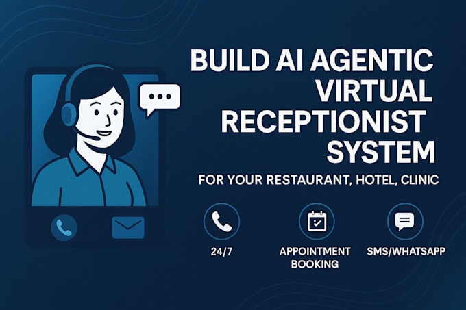 Build ai agentic virtual receptionist system for your restaurant, hotel ...