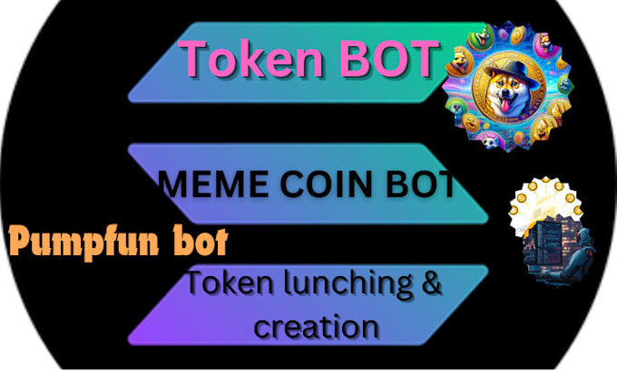 Setup token bot, meme coin bot, token trending bot, token lunching and creation by Mjhayzoft ...