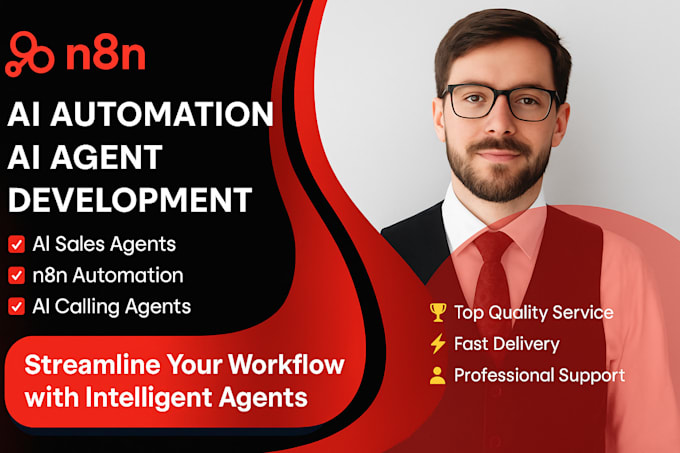 Build n8n ai agent api automation, relevance ai calling agent, ai sales ...