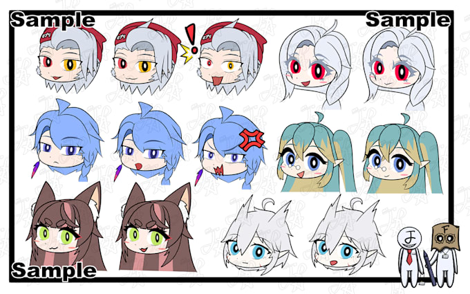 Create an head emote for your character by Mr_jnf | Fiverr