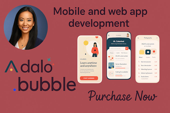 Develop your adalo web app and website with bubble io adalo by Mercy_victoriah | Fiverr
