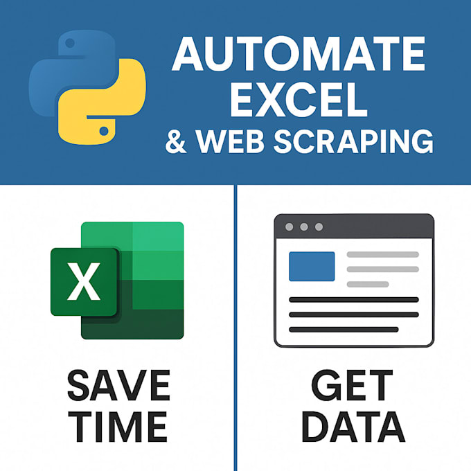 Automate your process using python by Diegotobar99 | Fiverr
