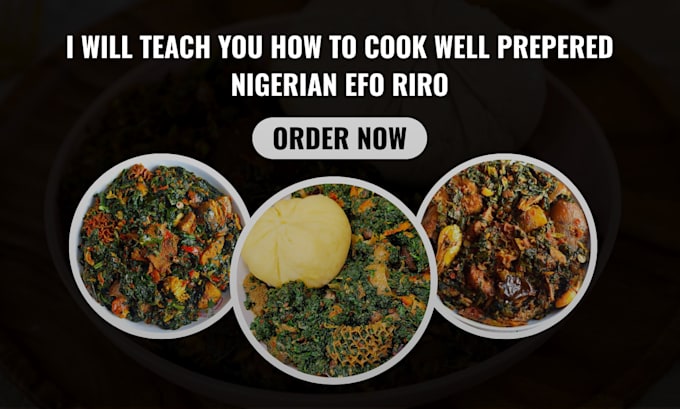 Teach how to prepare a well made african efo riro dish by Johnson_techz ...