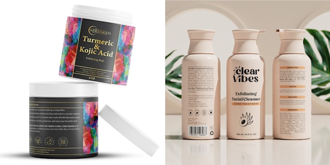 Do brand product label design supplement label and packaging design by ...