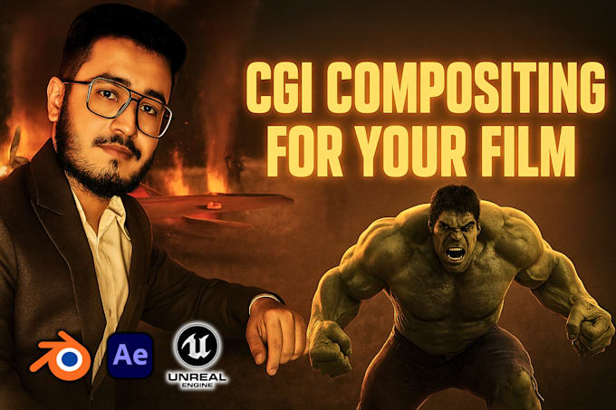 Do cgi compositing for your film by Owaisusman105 | Fiverr