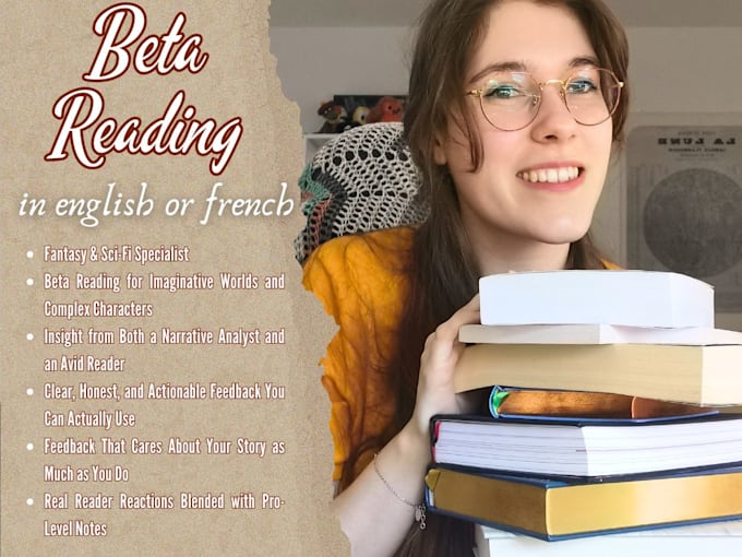 Beta read your fantasy or scifi novel and give in depth feedback by Mikaelamury | Fiverr