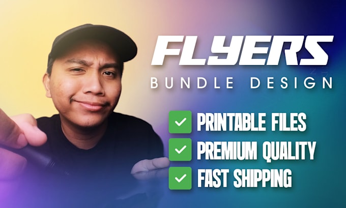 Design custom business flyers and posters, bundle pack by Heartzpro ...