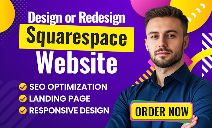 Do squarespace website development, design or redesign squarespace website by Nanotech_ | Fiverr