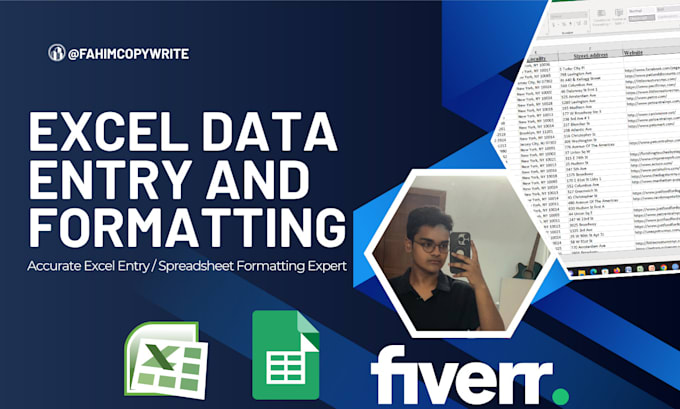 Clean, format, and style excel spreadsheets professionally by Fahimcopywrite | Fiverr