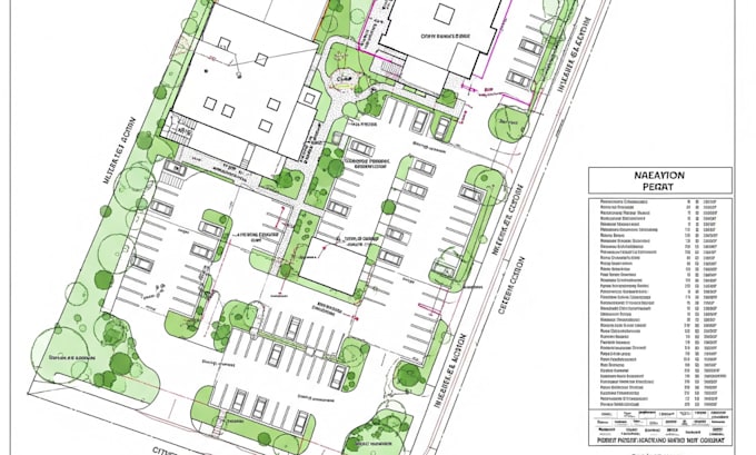 Draw plot plan, site plan, lot subdivision, and site map for city ...