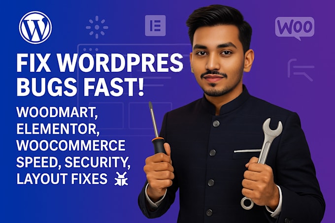 Fix any wordpress or elementor issue or bug within 24 hours by Prgarif ...