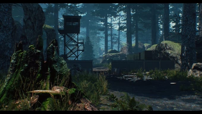 Do unreal engine game environment, unreal engine game, unreal engine map by Mark_mark5 | Fiverr