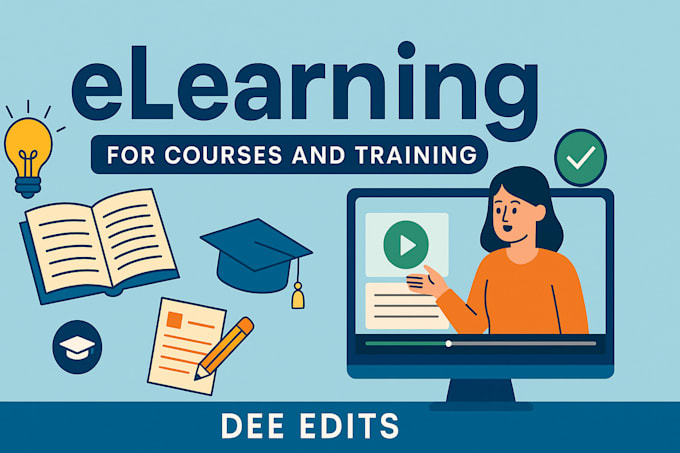 Create engaging elearning videos with voiceover and animation for your course by Deee_edits | Fiverr