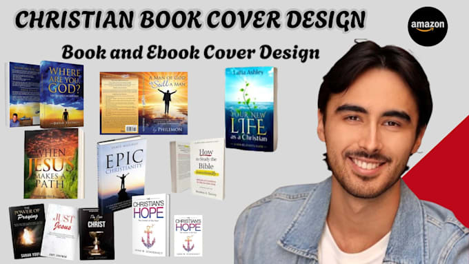 Design unique and inspirational christian book cover, amazon kdp cover ...