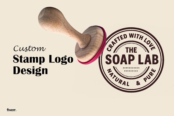 Design a custom stamp logo, vintage or modern seal by Jiya_create | Fiverr