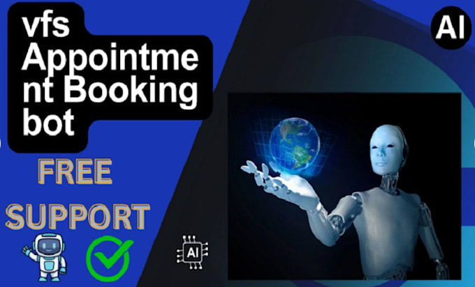 Make Appointment Bot Notify Bot Booking Bot Telegram Bot Vfs Bot Ai Chatbot By Alaogold