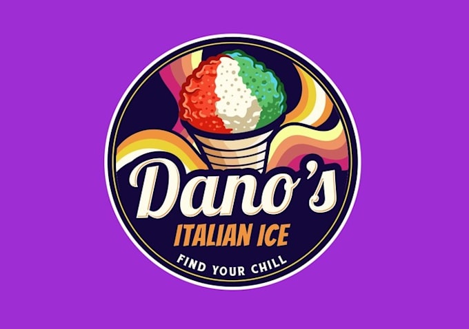 Create amazing italian ice logo by Joelle_mayer | Fiverr