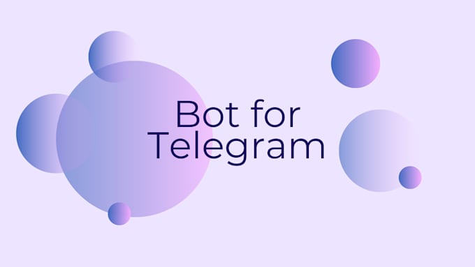 Develop a python telegram bot by Kozosvyststas | Fiverr