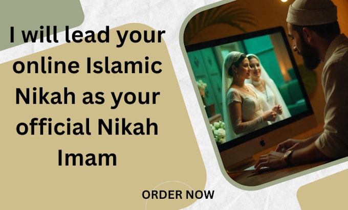 Lead your online islamic nikah as your official nikah imam by Yusuf5621 | Fiverr
