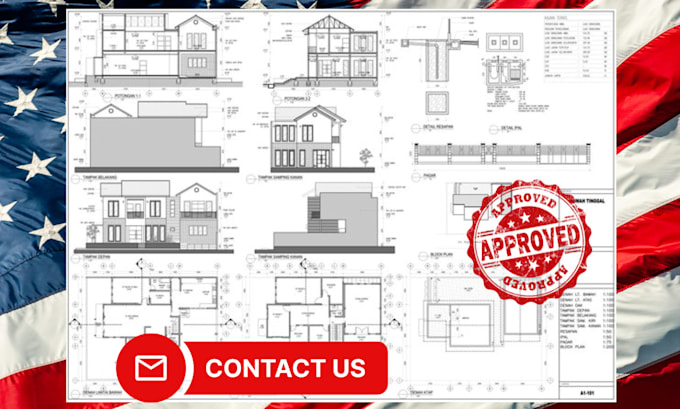 Do structural drawing, pe stamp, site plan, floor plan, mep plan for ...