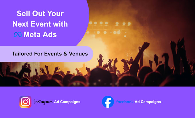Run meta ads to promote your music event or venue by Newera_lennon | Fiverr