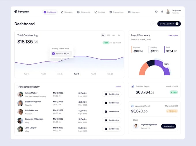 Develop accounting software, invoice payroll inventory system, perfex ...