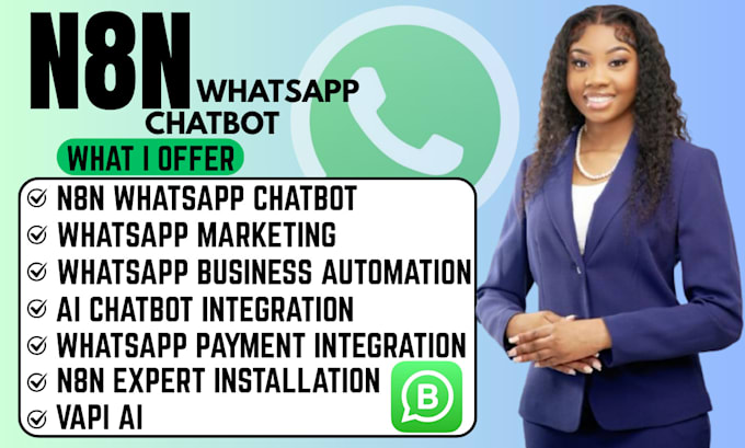 Agenti ai n8n, chatbot whatsapp n8n, ai n8n, whatsapp business n8n, api ...