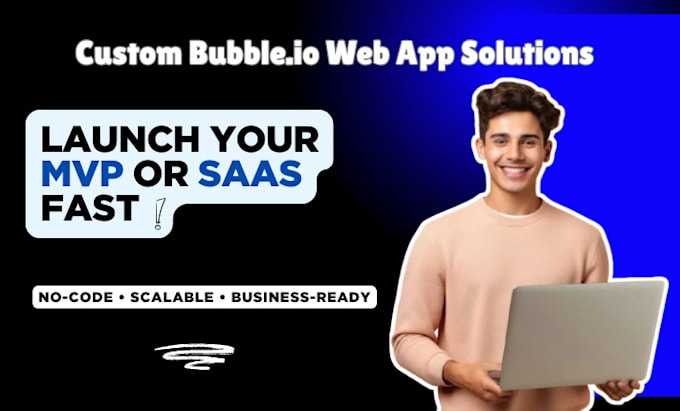 Build bubble app bubble mvp, bubble website, bubble saas, fix bug on bubble io by Aidencore01 ...