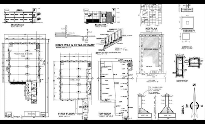 Draw site plan, plot plan for city permit very fast in autocad by ...