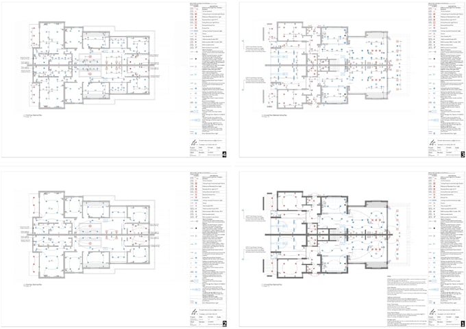 Deliver detailed interior drawings, elevations and floor plans by ...