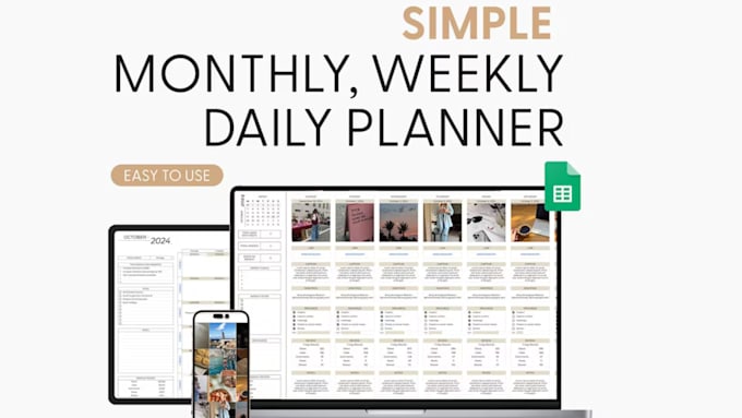 Excel or google sheets dashboards for adhd, travel, finance and budget ...