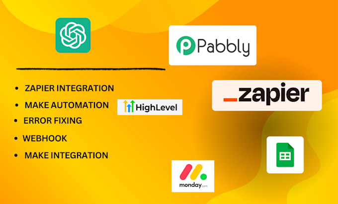Make com zapier and n8n io automation specialist no code low code workflows by Frankjessy54 | Fiverr