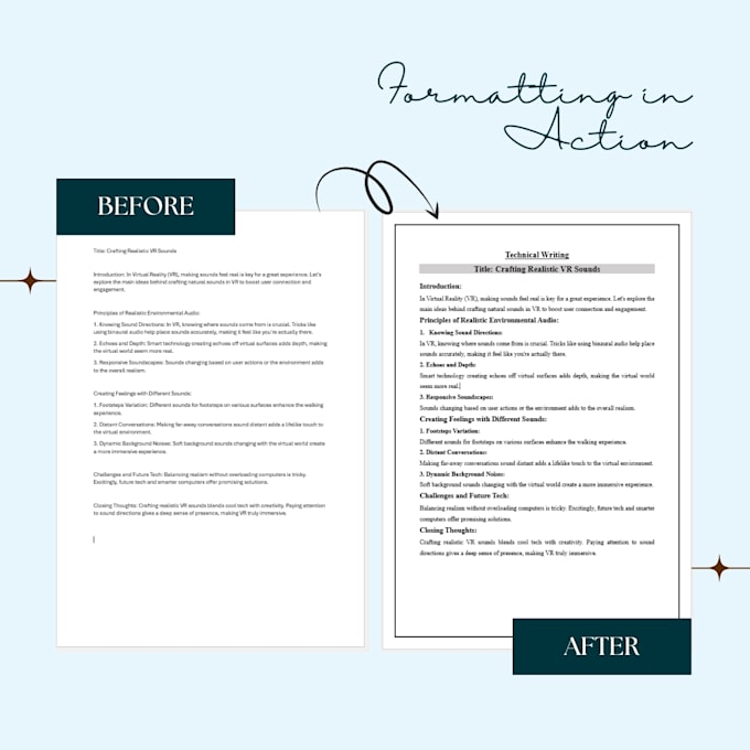 Format edit and beautify your word documents professionally by ...
