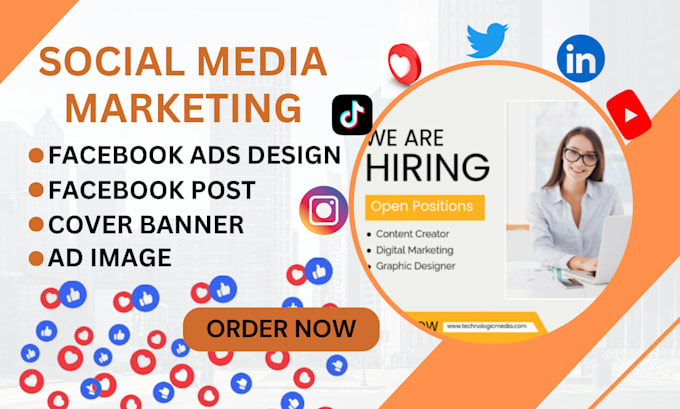 Design eye catching social media banners and facebook posts for your ...