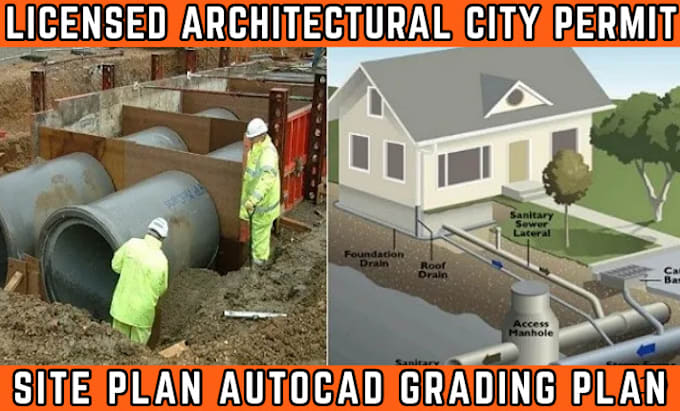 Design drainage plan, stormwater erosion and grading plan autocad city ...