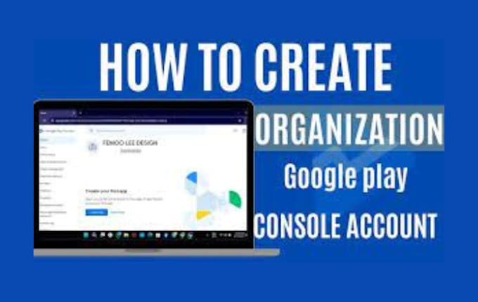 Setup and verify google play console developer account for personal by Salamibolu | Fiverr