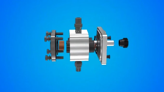 Create 3d industrial animation 3d industrial equipment animation video ...