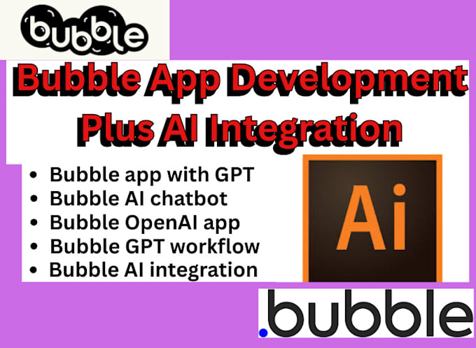 Develop bubble ai app, ai saas, bubble ai chatbot, ai workflow automation by Moses_sholah | Fiverr