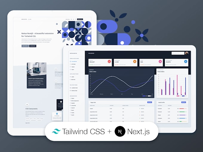Build fast scalable website with nextjs and tailwind css by Mukim_billa ...