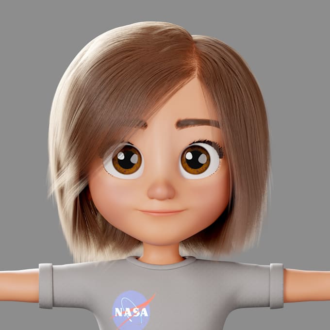 Create 3d modeling 3d character modeling cartoon character with zbrush ...