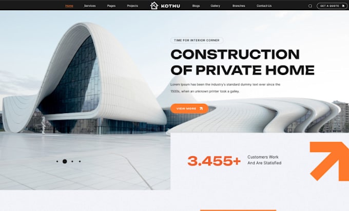 Build squarespace architecture firm website architect contractor ...