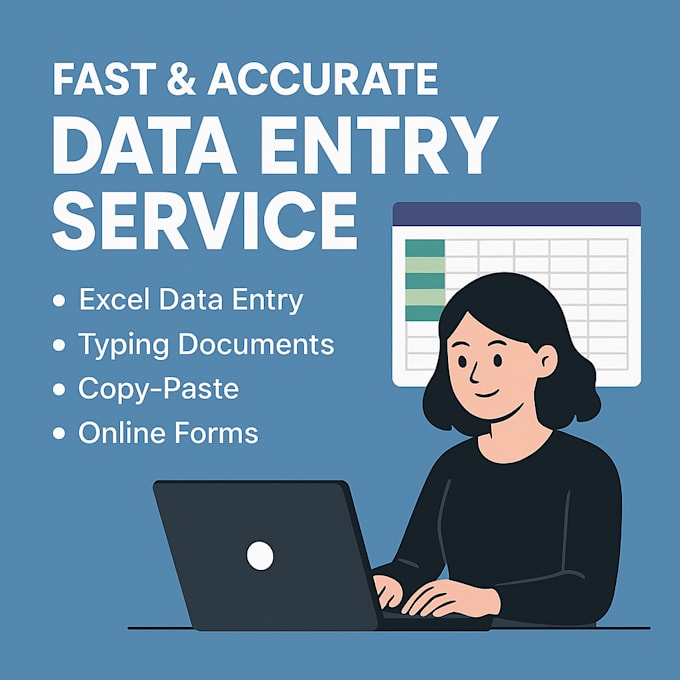 Do fast and accurate data entry in excel, word, or google sheets by ...