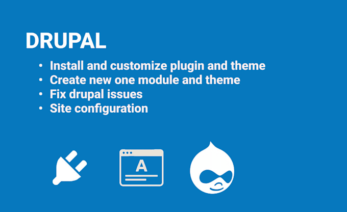 Dev install upgrade customize fix drupal site theme module by Santoshtmp | Fiverr