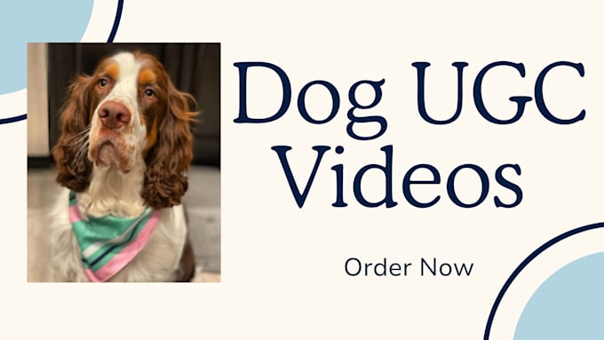 Create dog ugc ads for tiktok, instagram and facebook by Kendra_ferg ...
