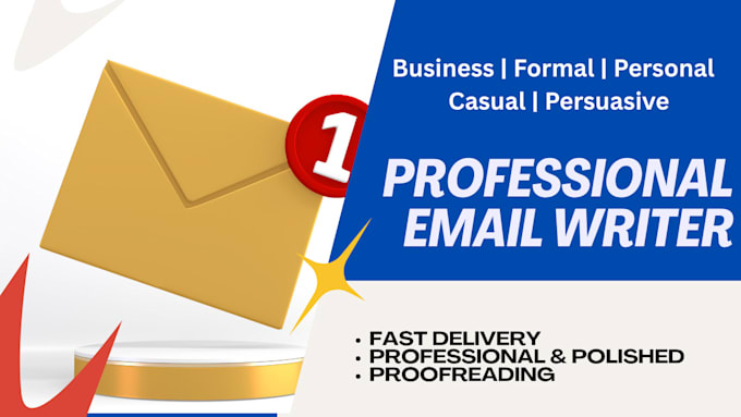 Write professional emails for your business or personal use by Rafay ...